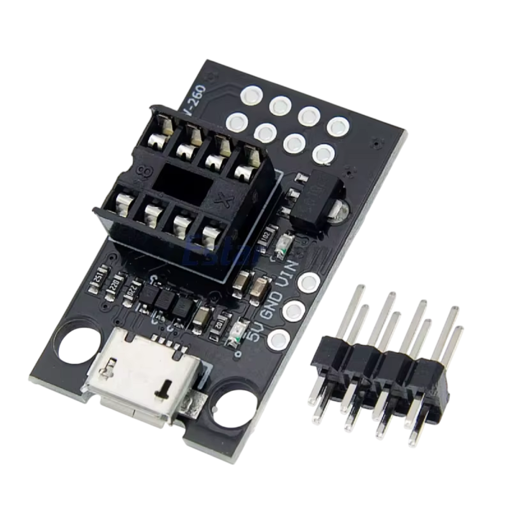 Modulo Programador Attiny 85/13A/25/45 - Cerne Componentes Eletronicos