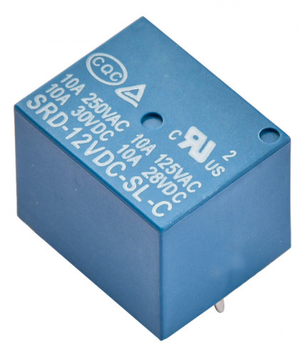 Rele 12V 10A 5 Pinos 5 Peças - Cerne Componentes Eletronicos