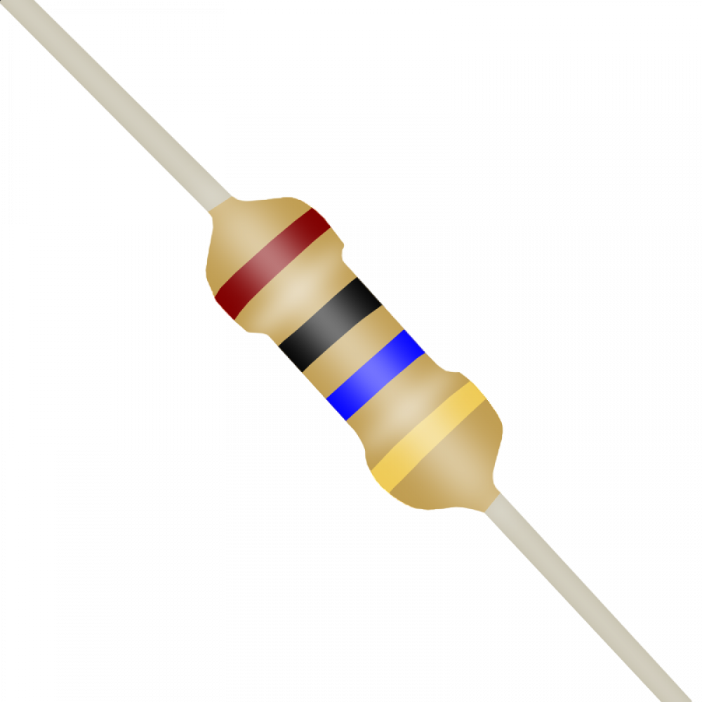 Resistor Carbono 1/4 5% 1M - Cerne Componentes Eletronicos