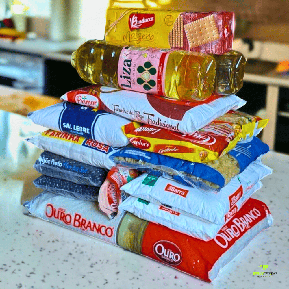 Cesta Básica Pequena - MSW CESTAS BÁSICAS