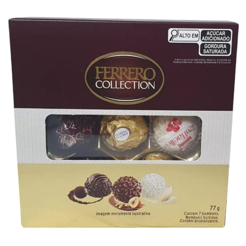 Ferrero Rocher Collection 77g - Cestas Sabores e Cia