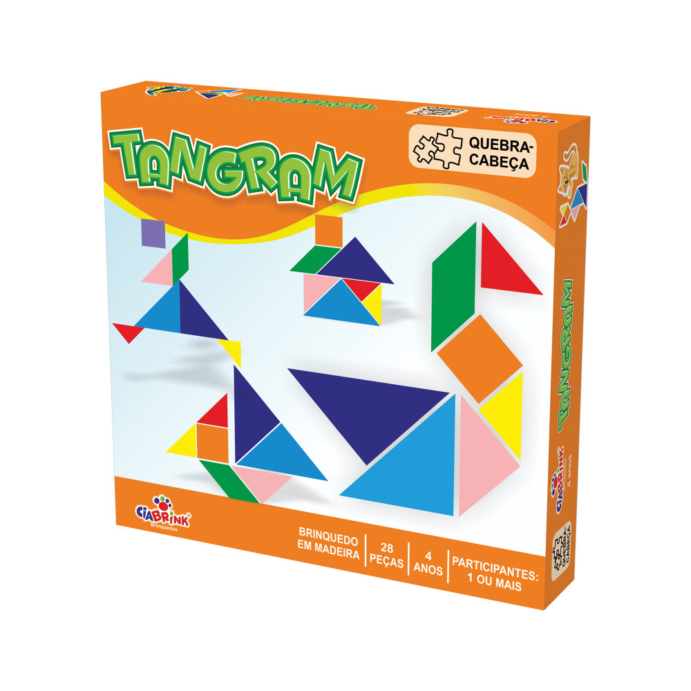 Tangram 28 peças - Ceu de Outubro