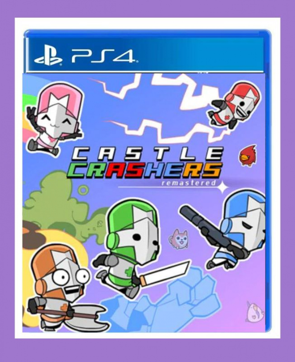 Castle Crashers Remastered para PS4 - Mídia Digital - Feira Games Digitais