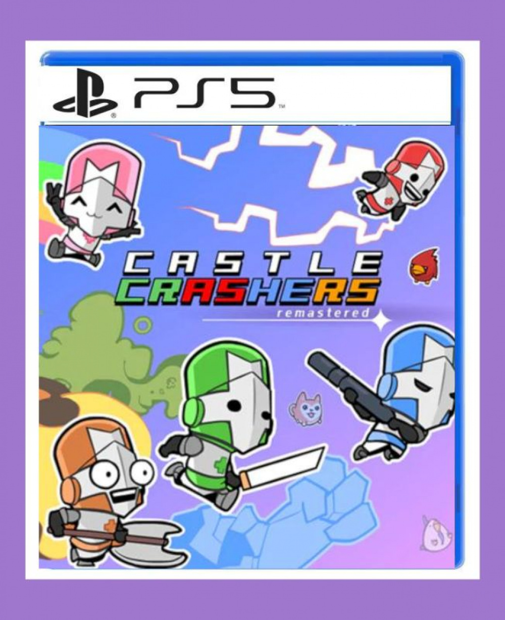 Castle Crashers Remastered para PS5 - Mídia Digital - Feira Games Digitais