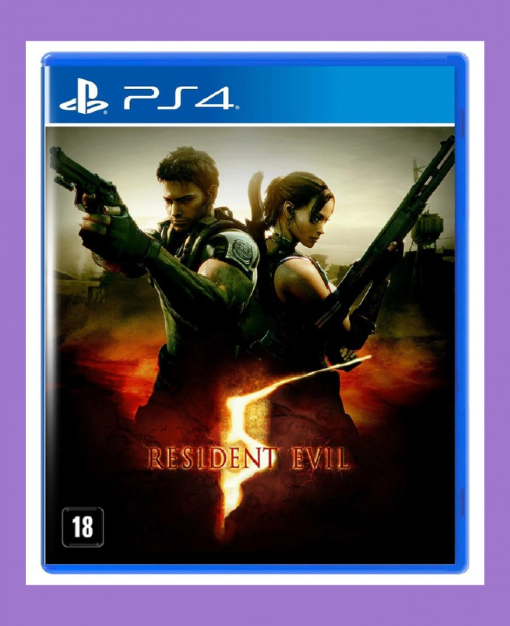RESIDENT EVIL 5 para PS4 - Mídia Digital - Feira Games Digitais