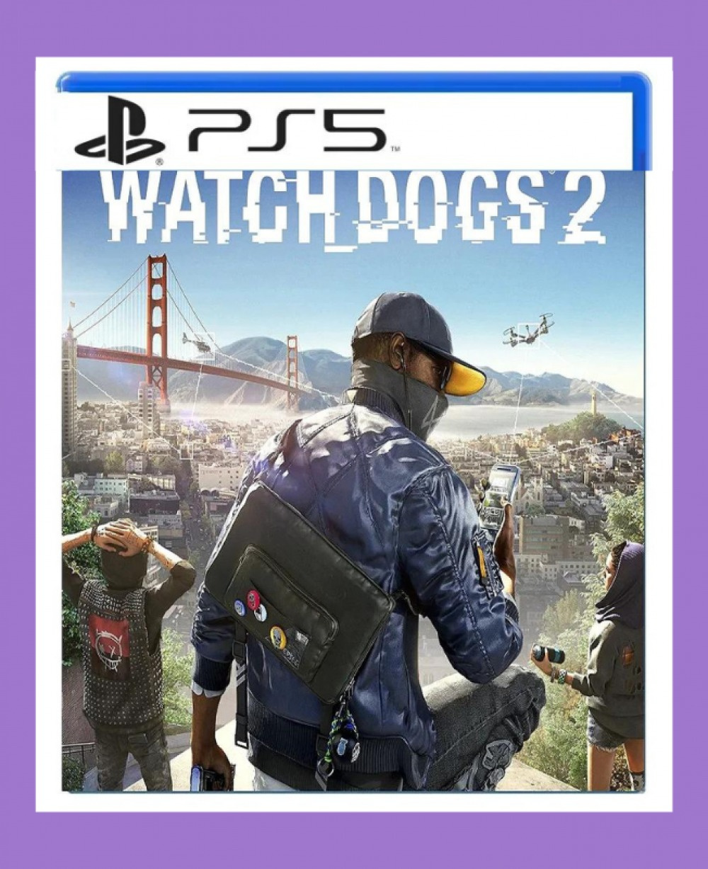 Watch Dogs 2 para PS5 - Mídia Digital - Feira Games Digitais
