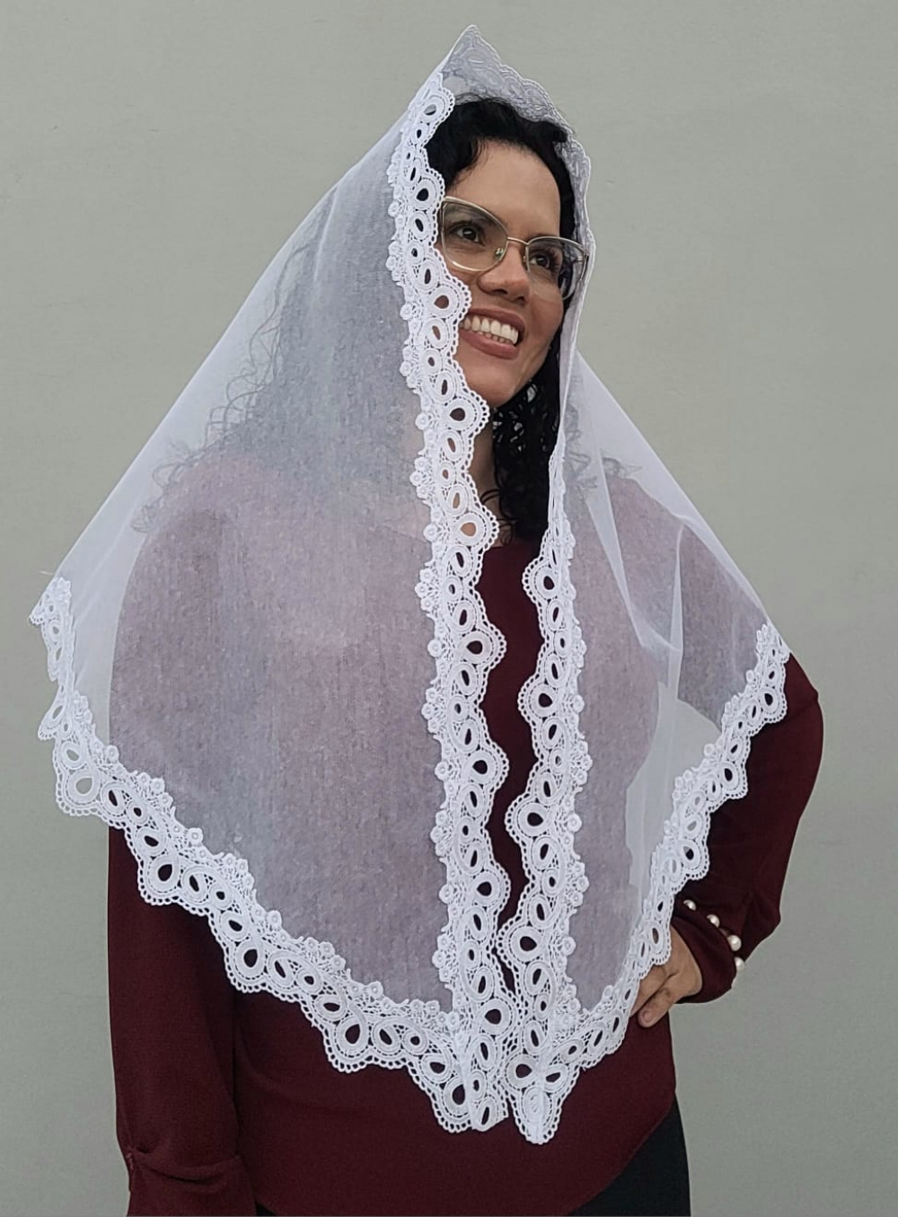 Véu Hortênsia - Cherry Véus CCB - Cherry Véus