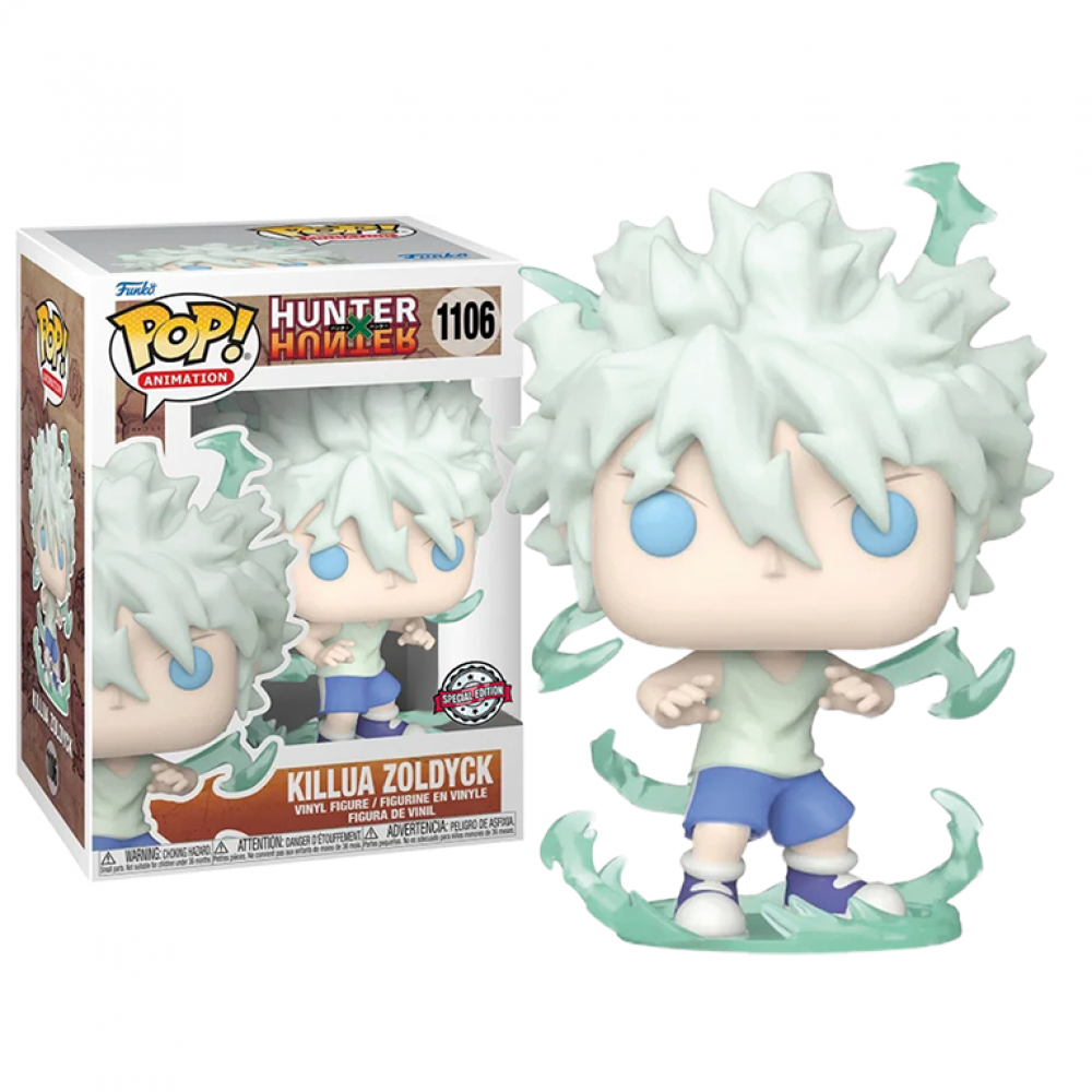 Killua Zoldyck #1106 - Funko Hunter X Hunter - Coisa de Geek
