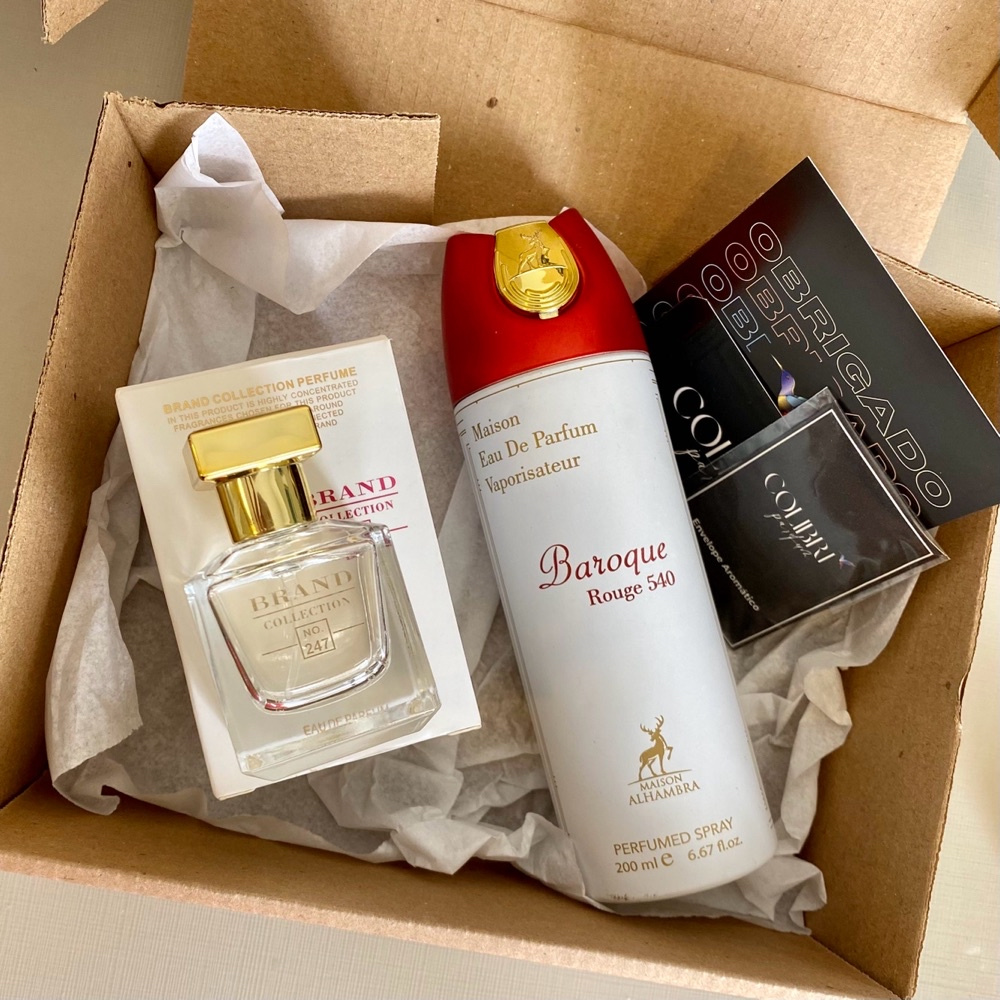 Kit Inspiração Baccarat Rouge 540 25ml + Perfume Spray 200ml - Colibri ...