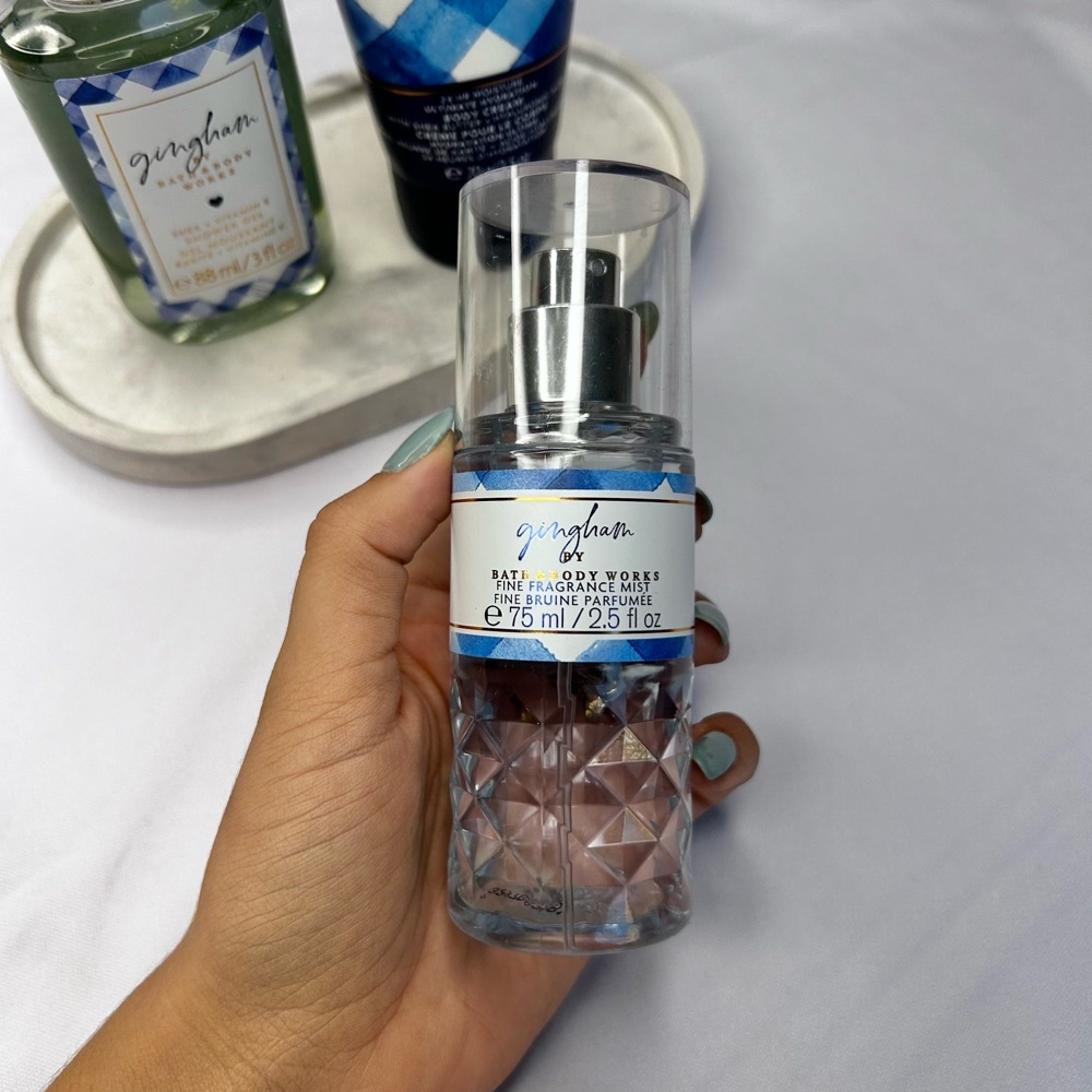 Mini Body Splash Gingham - Bath & Body Works - 75ml - Colibri Parfum