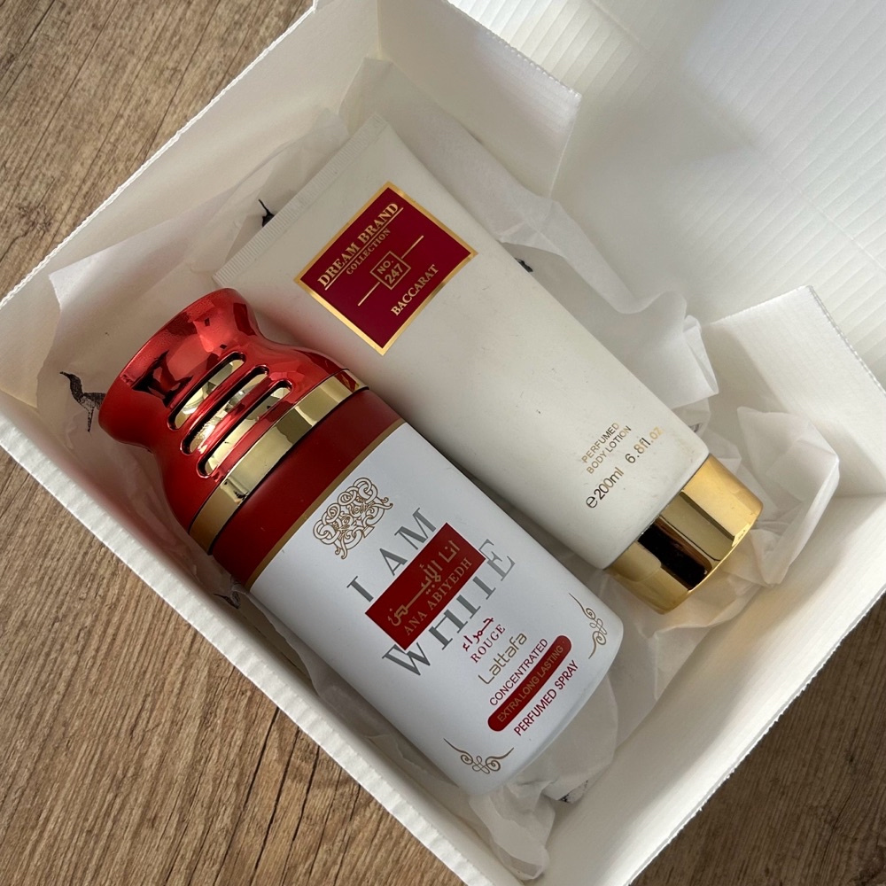 Perfume em Spray Árabe Extra Longa Duração 250ml + Hidratante 200ml ...