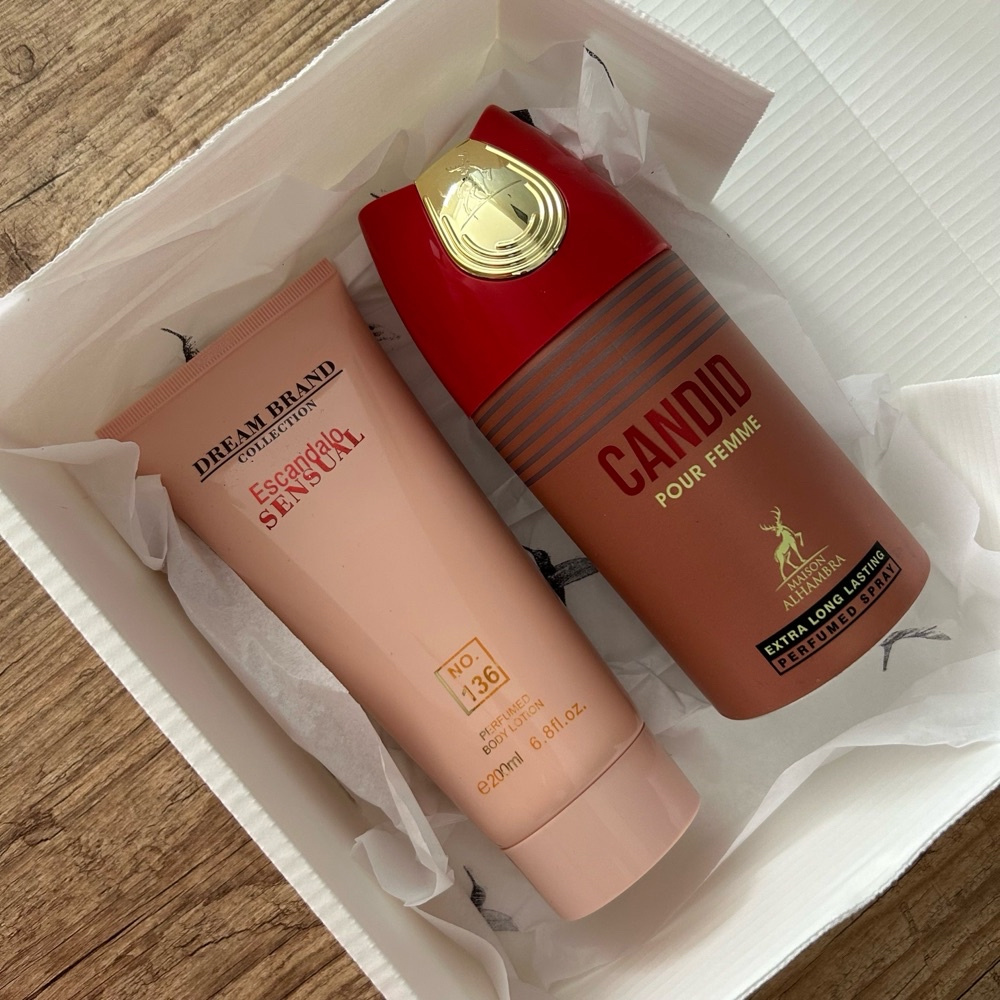 Perfume em Spray Árabe Extra Longa Duração 250ml + Hidratante 200ml ...