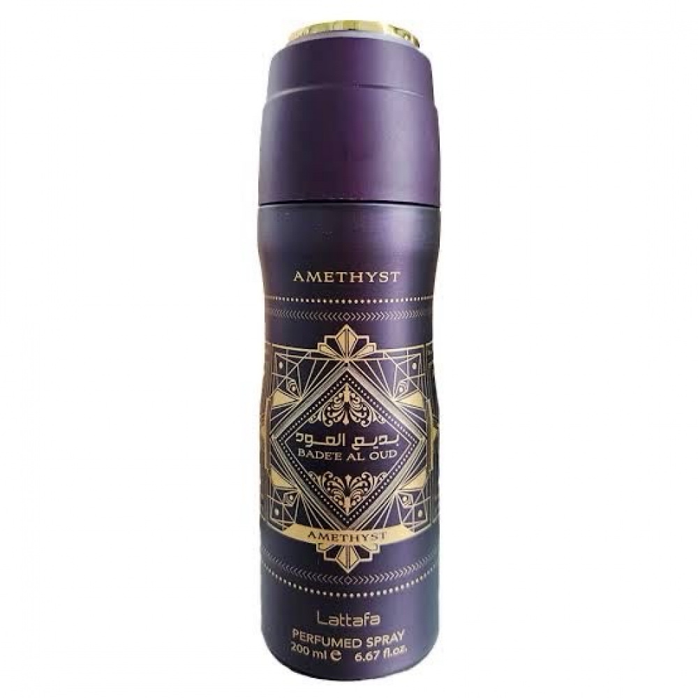 Perfume Spray Árabe 200ml - Bade'e Al Oud Amethyst Lattafa Perfumes ...