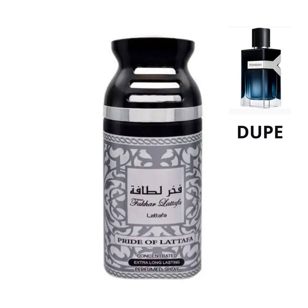 Spray Árabe Extra Longa Duração 250ml - Fakhar Black Lattafa Perfumes ...