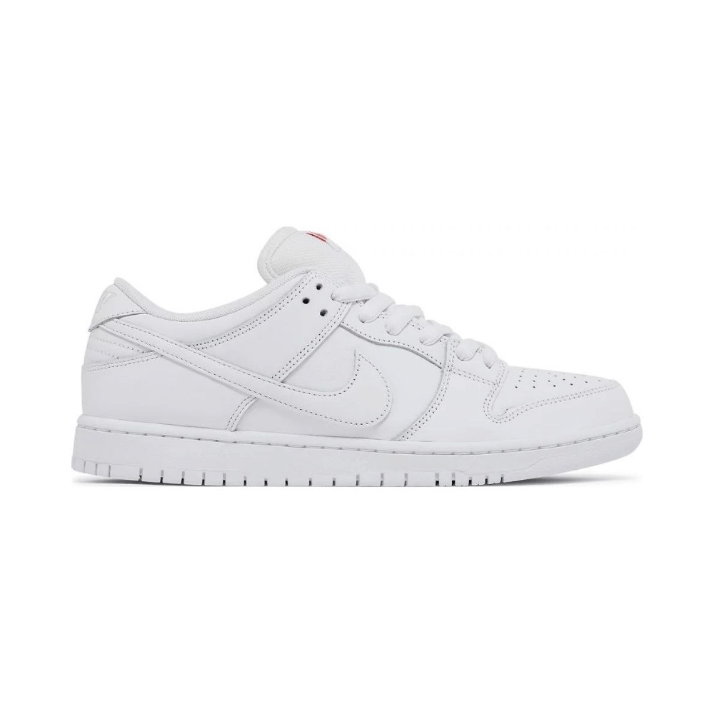 Nike SB Dunk Low 'All White' (Branco) - Belli Calçados