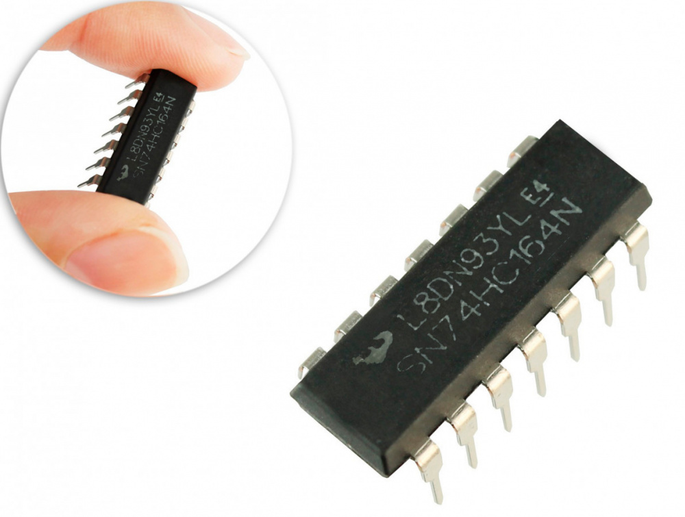 CC - 74HC164 Shift Register - Componente Componente