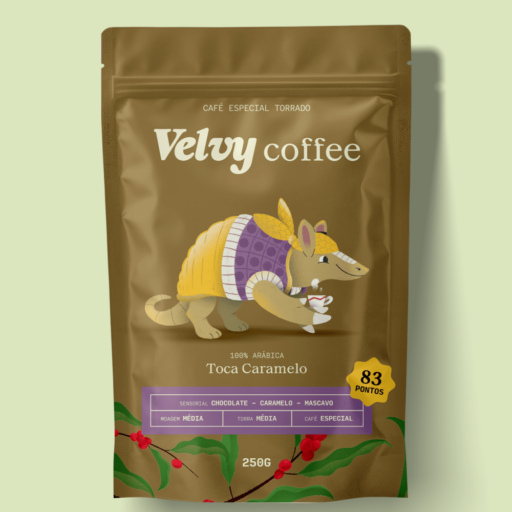 Café Especial Moído Toca Caramelo Velvy Coffee - 250g - Ibá Brasil