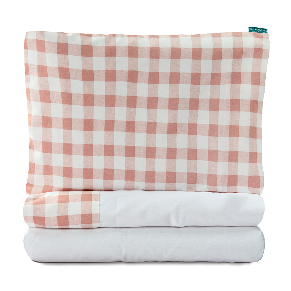 Jogo de lençol 3 Peças Percal 150 Fios 100% Algodão berço americano ...