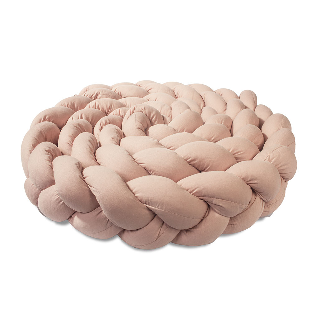 Kit Coordenado para Mini Cama 5 Peças 100% Algodão Percal 200 Fios Rose ...