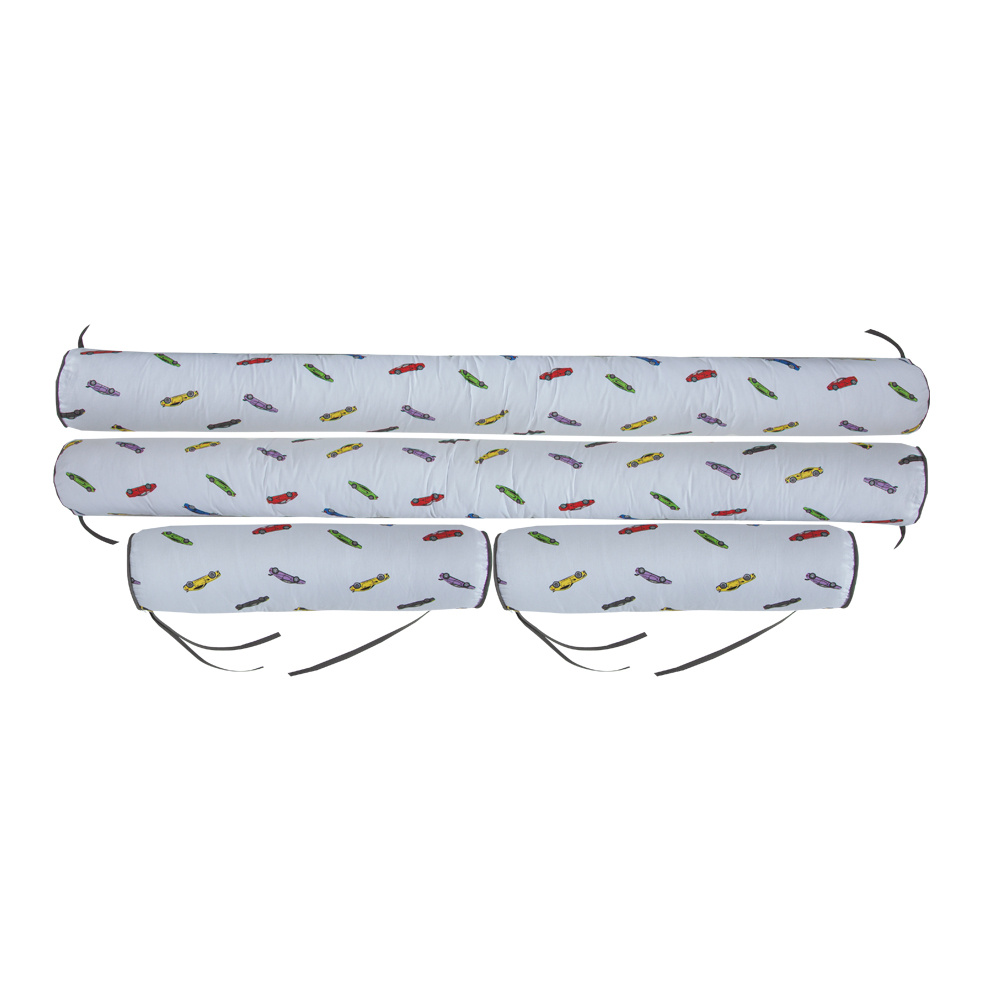 Kit de Capas de Rolinho para Berço 4 Peças Percal 100% Algodão ...