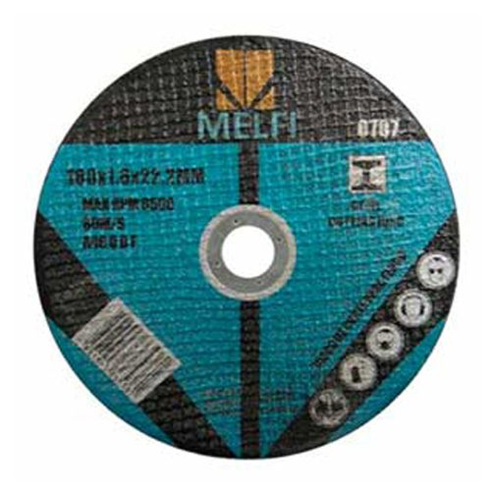 DISCO DE CORTE FERRO 7 FURO 22,23MM MELFI - Cordeiro Comercio de ...