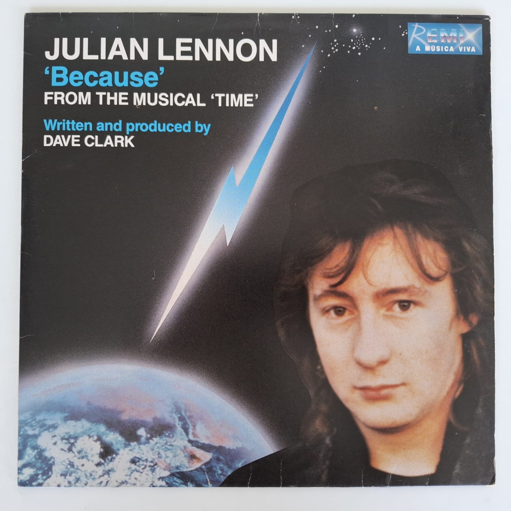 Julian Lennon - Because - 1986 (Disco de Vinil - LP) - Viva Vinil