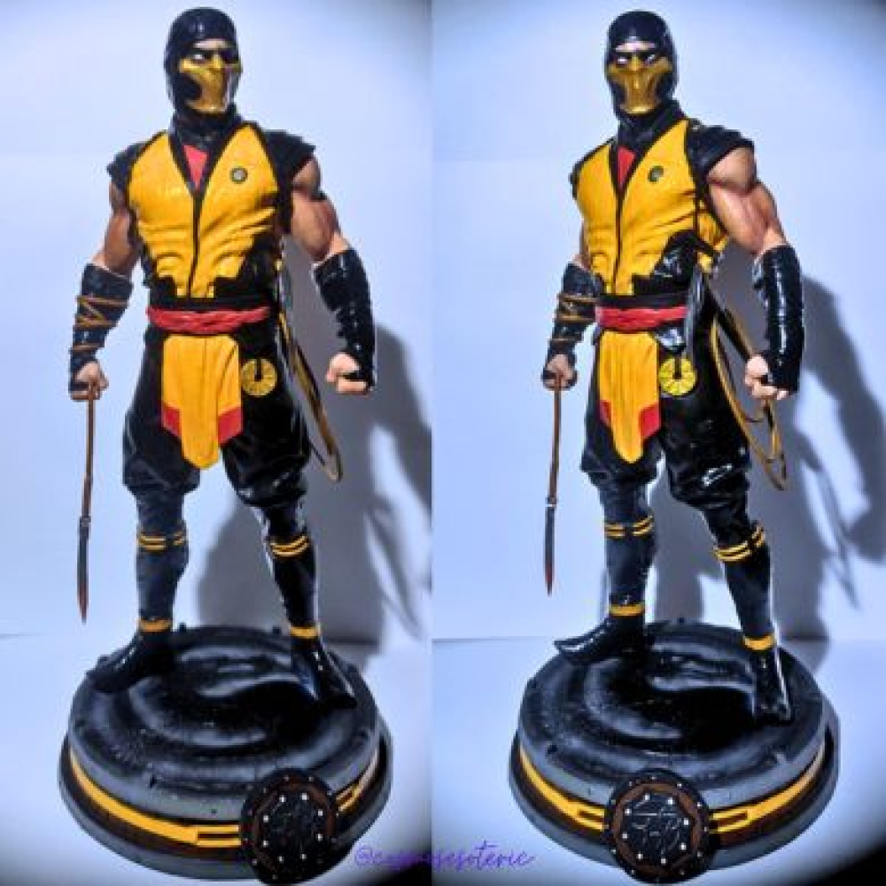 Action Figure Scorpion MK 34cm Alta Qualidade - Cosmos Esoteric