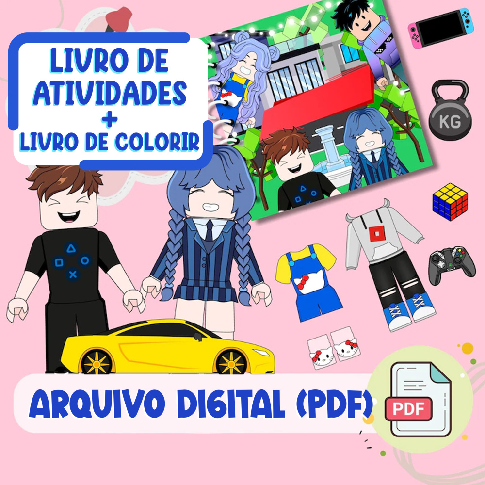 Paperdoll Roblox - Arquivo PDF - Cria Materiais