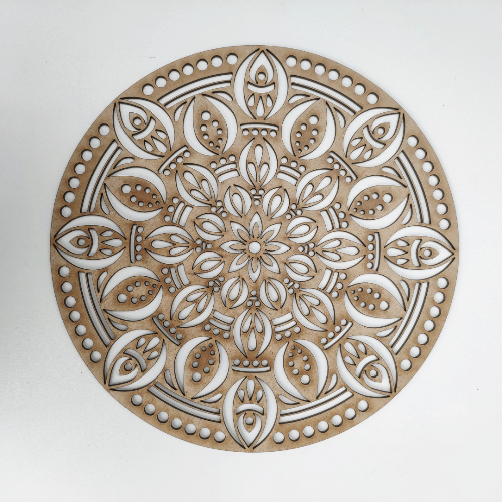 Mandala MDF modelo 30 - Crialaser