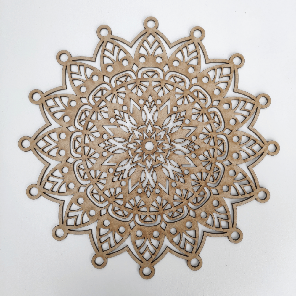 Mandala MDF modelo 32 - Crialaser