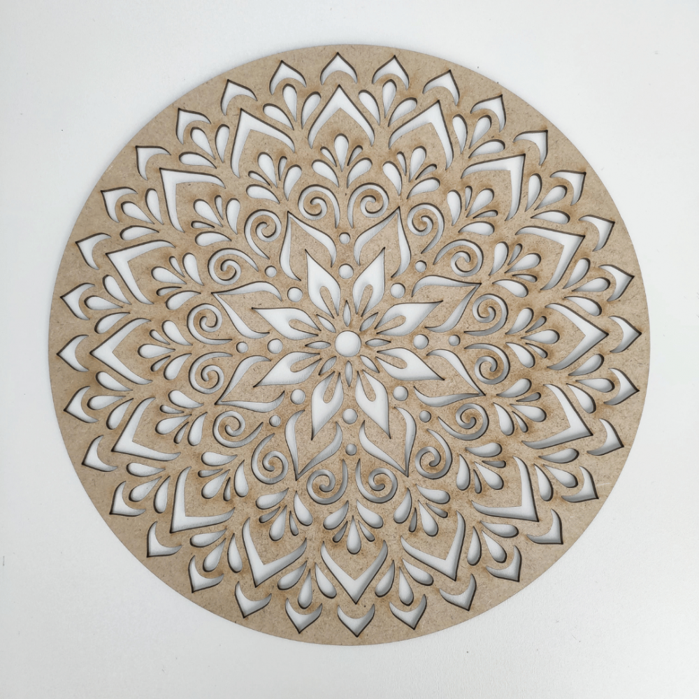 Mandala MDF modelo 40 - Crialaser