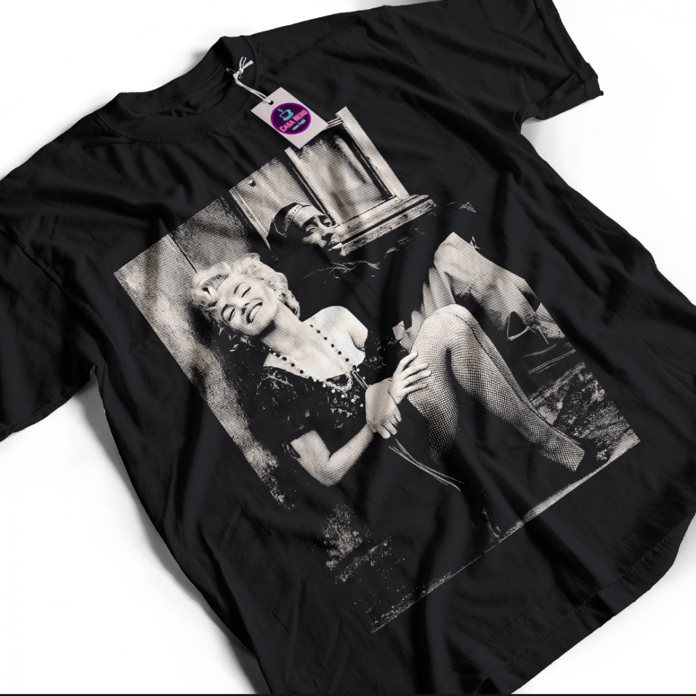 Camiseta T Shirt 2pac Tupac E Marilyn Monroe Hip Hop Casa Nerd Com Café