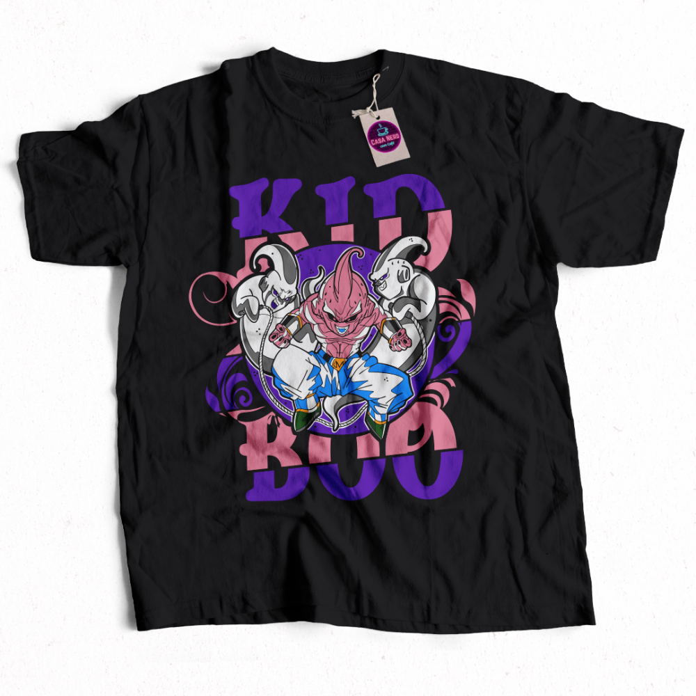 Camiseta T-Shirt Dragon Majin Boo Animê 3 - Casa Nerd com Café