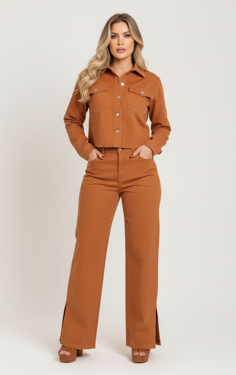 Calça Wide leg - DALUKY