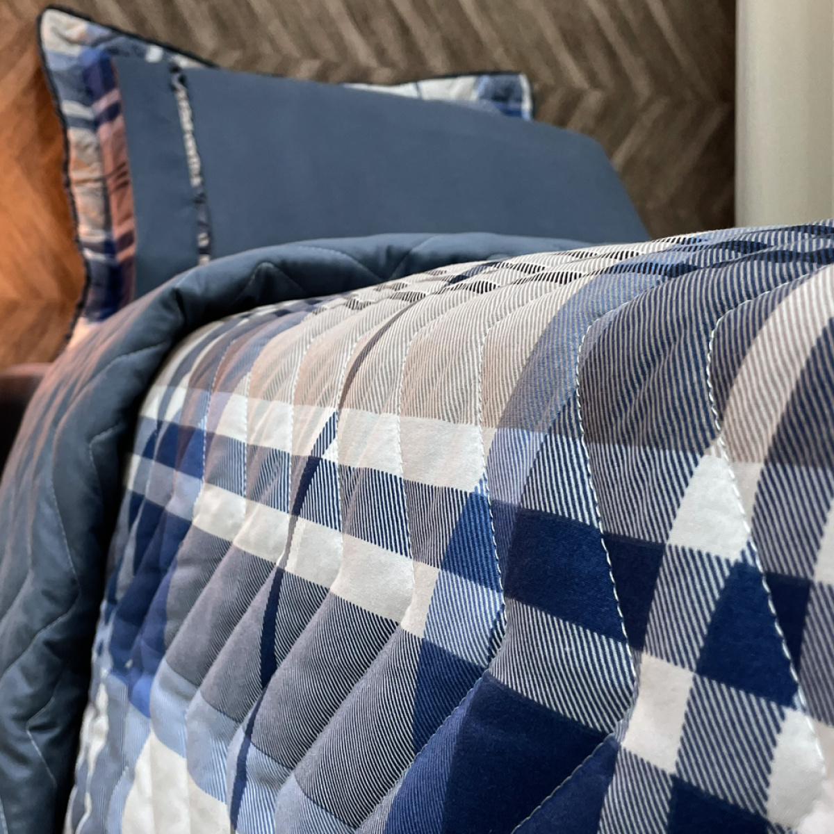 Kit Confort Print Solteiro Percal 300 Fios Cobre Leito + Jogo de Lençol ...