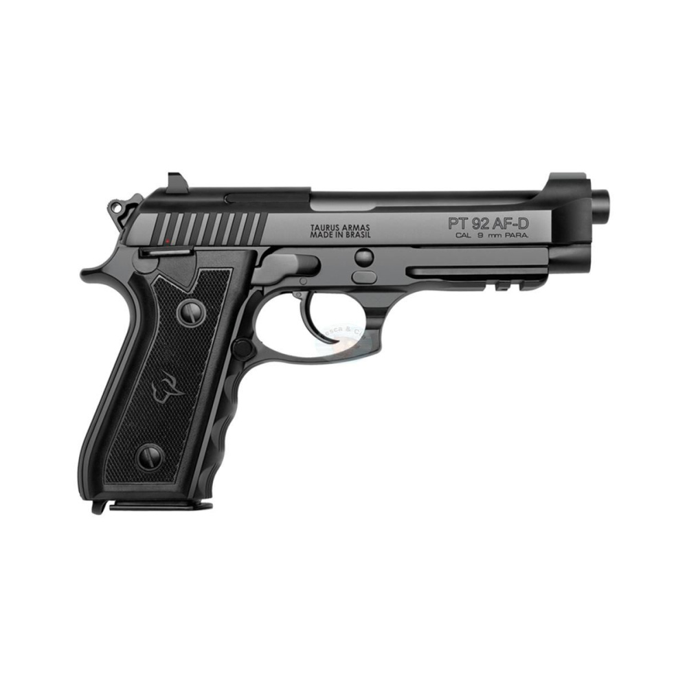 PISTOLA TAURUS PT92 OXIDADO PRETO CAL 9MM - Defense Store