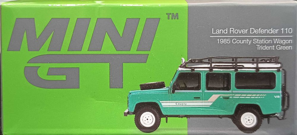Mini GT - LAND ROVER DEFENDER 110 1985 COUNTRY STATION WAGON TRIDENT ...