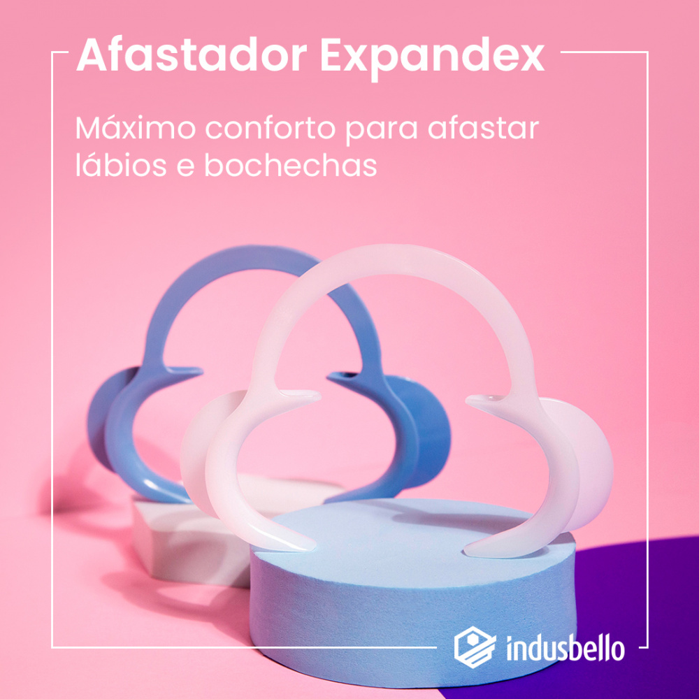 AFASTADOR LABIAL EXPANDEX INDUSBELLO com 2 unidades - Dental Legal