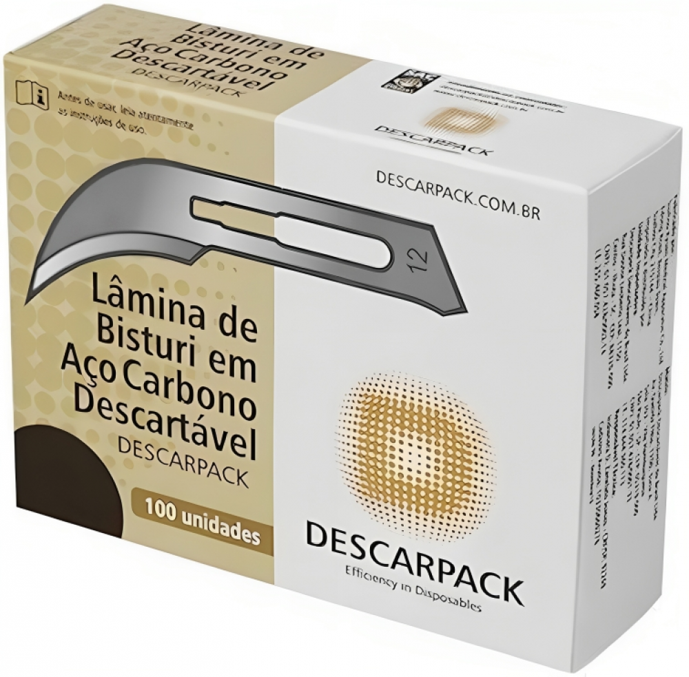 Lâmina de Bisturi Descarpack - Dental Legal