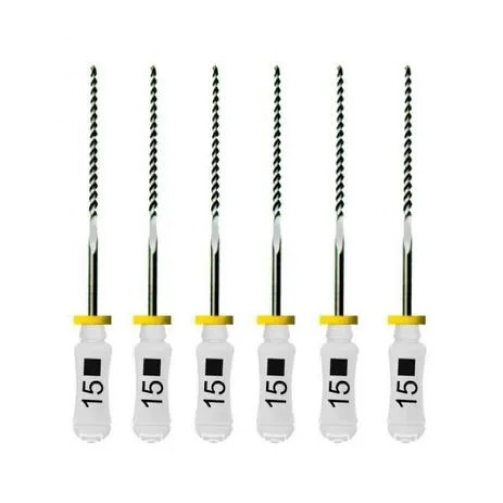 Lima endodôntica K Kerr - Injecta, inox 6 unidades series - Dental Legal