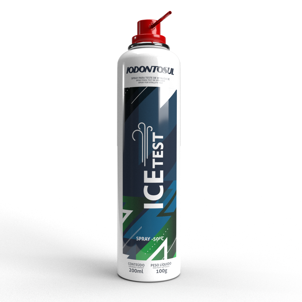 Spray Teste de Vitalidade Ice Test 200ml - Iodontosul, com 200ml gas ...