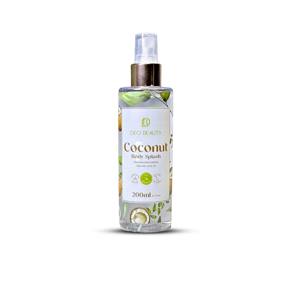 BODY SPLASH COCONUT DEO COLÔNIA - 200ml - Deolane Beauty