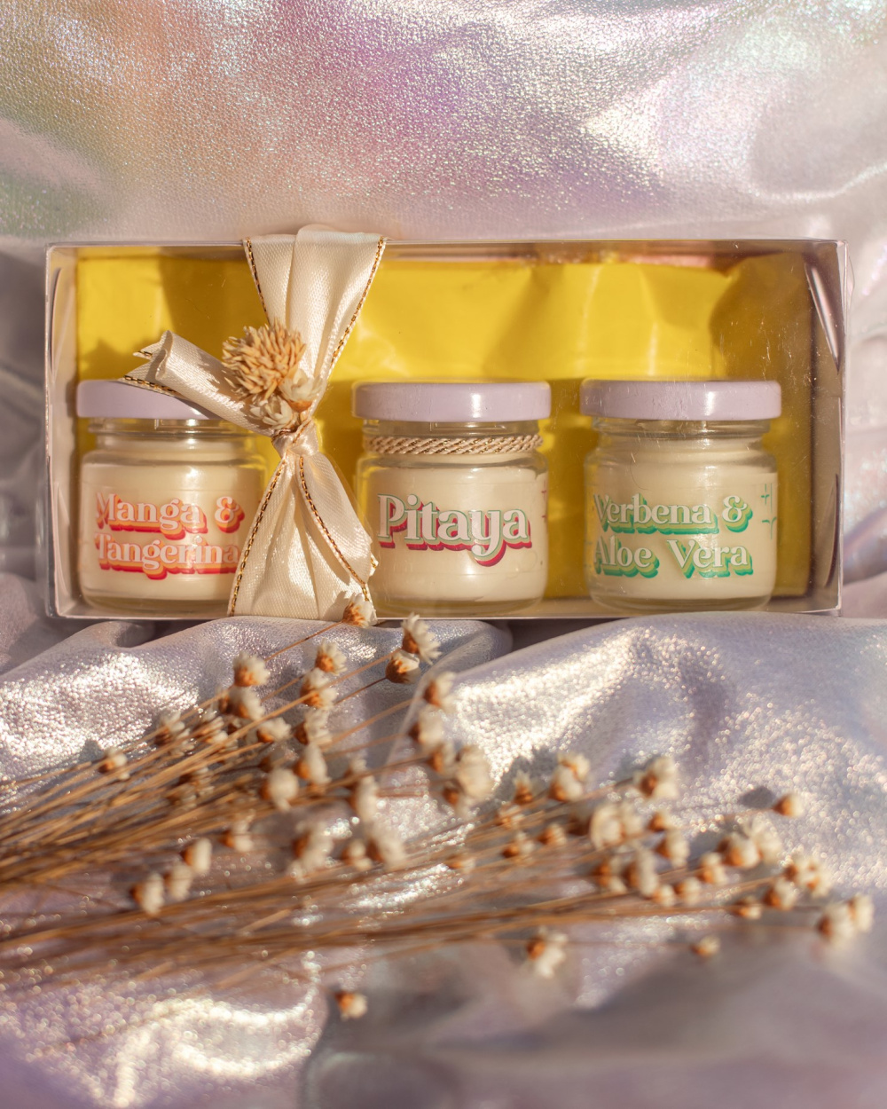 Kit Premium | 3 mini velas 30g - desaniversário