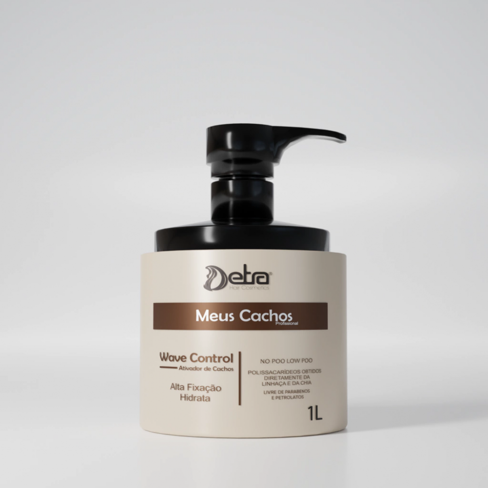 ativador de cachos meus cachos 1000ml - Detra Hair