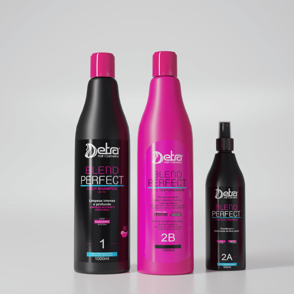 kit profissional blend perfect - Detra Hair