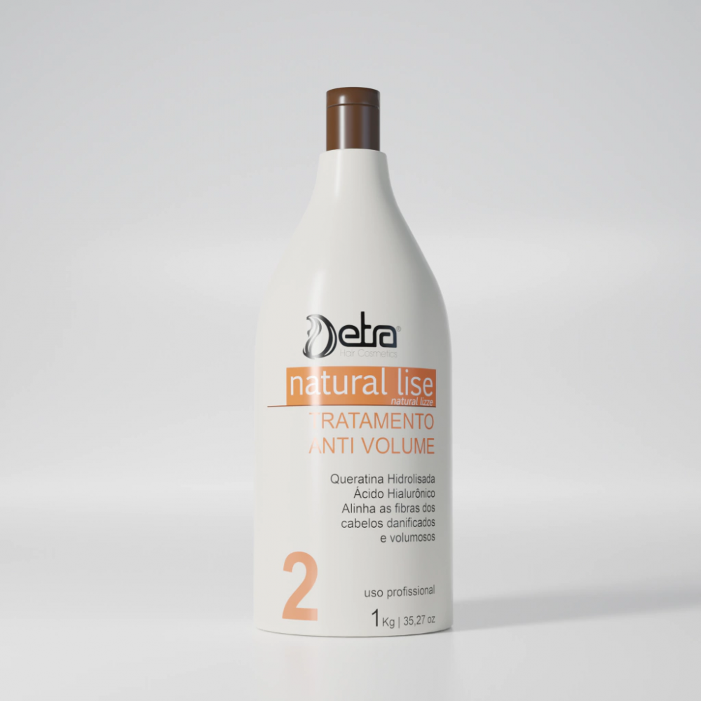 tratamento anti volume natural lise 100ml - Detra Cosmeticos