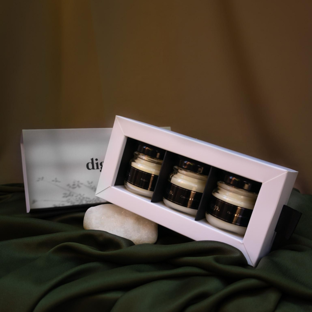 Kit 3 Mini Velas 30g diggo. - diggo.