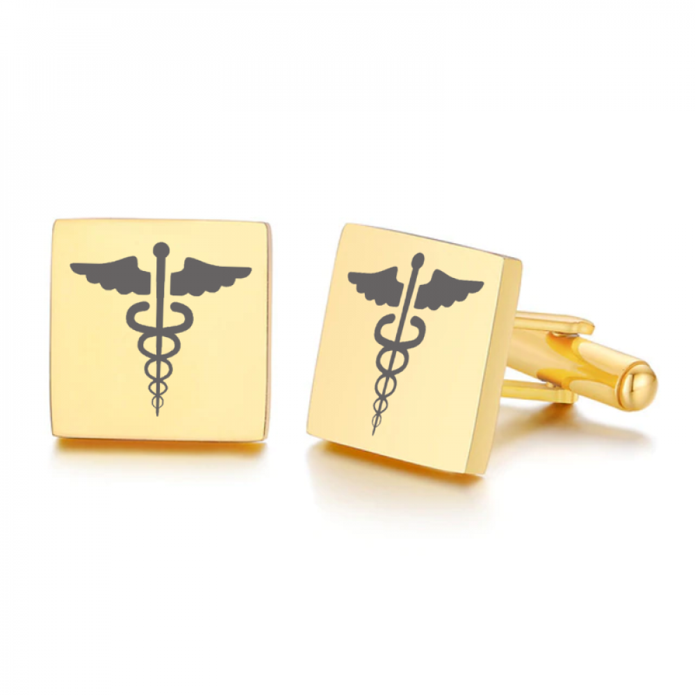 Abotoadura Personalizada Suit Com Gravação - Divinuss