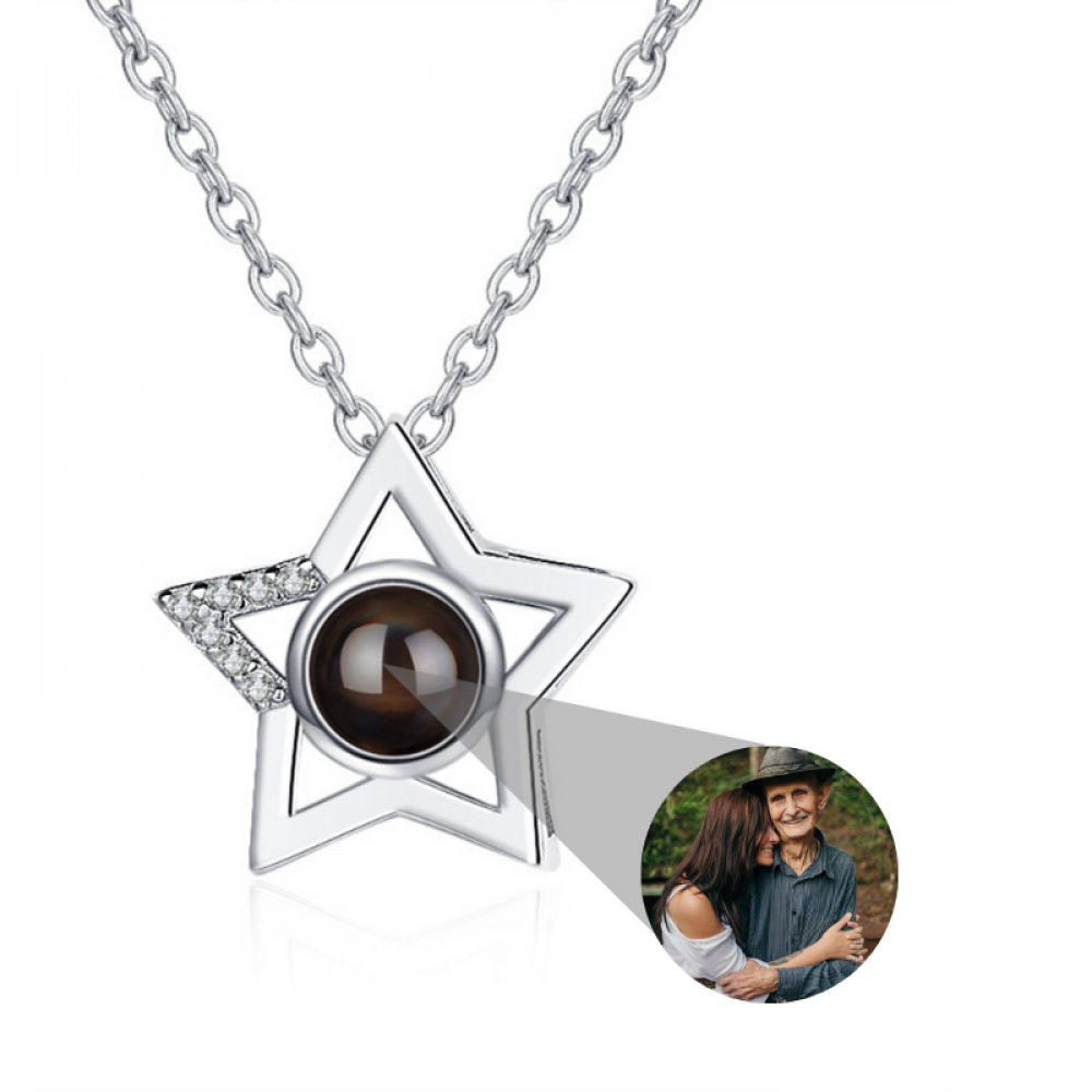 Colar Personalizado com Foto Star - Divinuss