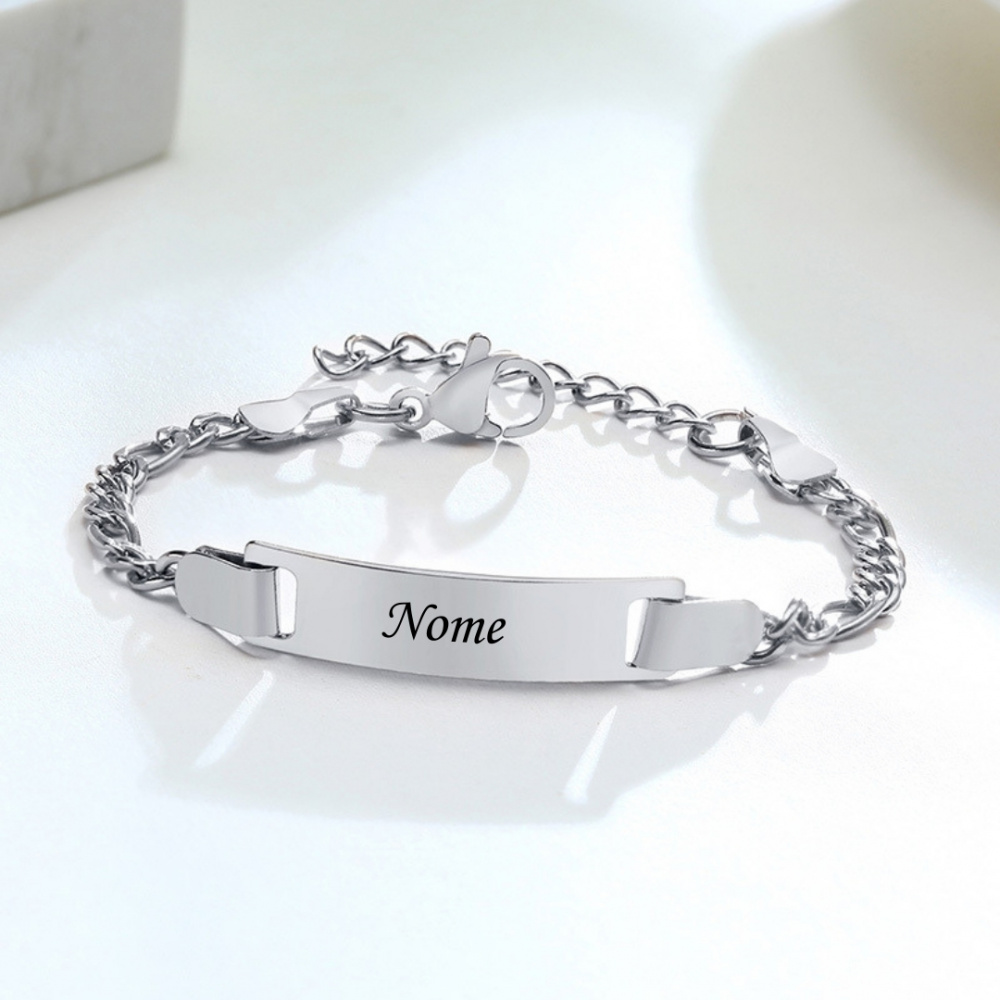 Pulseira para Bebê Personalizada com Nome - Divinuss